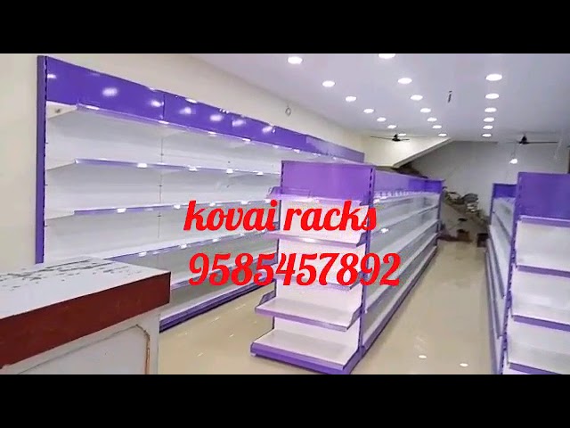 Supermarket Center Racks - Steel Fabric Storage Rack Manufacturer from ...