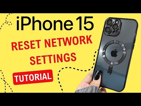 How to reset network settings iPhone 15 Pro Max reset network settings
