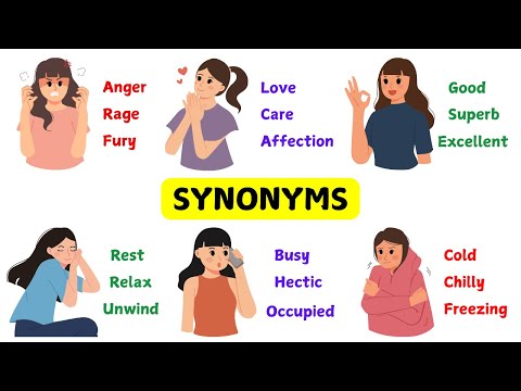450 SUPER HELPFUL SYNONYM Words to Improve Your English Fast!