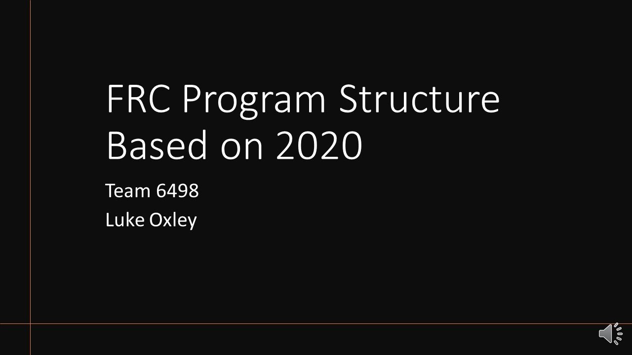 FRC Program Structure