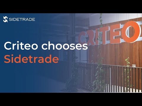 Criteo kiest voor Sidetrade!
