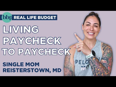 BBP REAL LIFE BUDGET | Single Mom + Savings Goals