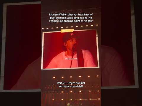 Morgan Wallen I’m The Problem Tour Opening Night Houston