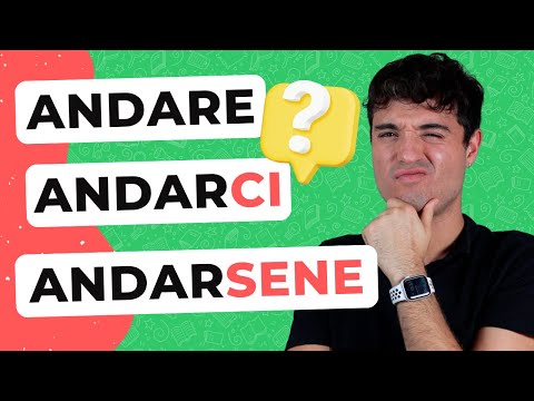 ANDARE, ANDARCI, ANDARSENE: what is the difference?