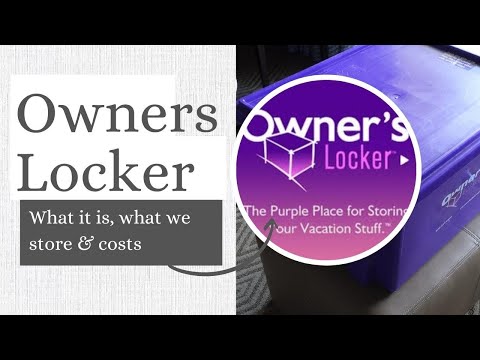 Owners Locker - What it is, what we store and pricing