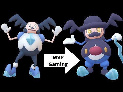 Evolving GALARIAN MR. MIME to MR. RIME in Pokemon Go #shorts