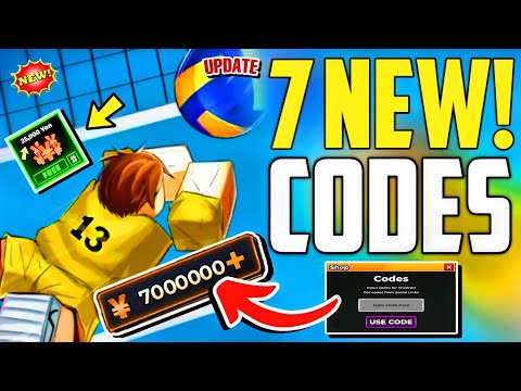 ⚠️UPDATE'24⚡CODES⚠️VOLLEYBALL LEGENDS ROBLOX CODES 2025 - HAIKYUU LEGENDS CODES