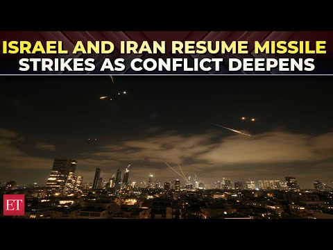 Middle East crisis: Israel and Iran resume missile strikes as conflict deepens
