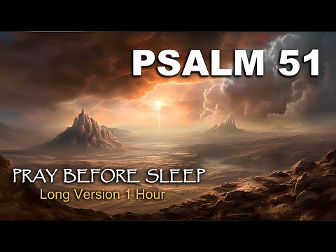 1 HOUR PSALM 51 - With the Hebrew name of God pronounced ( YHVH )