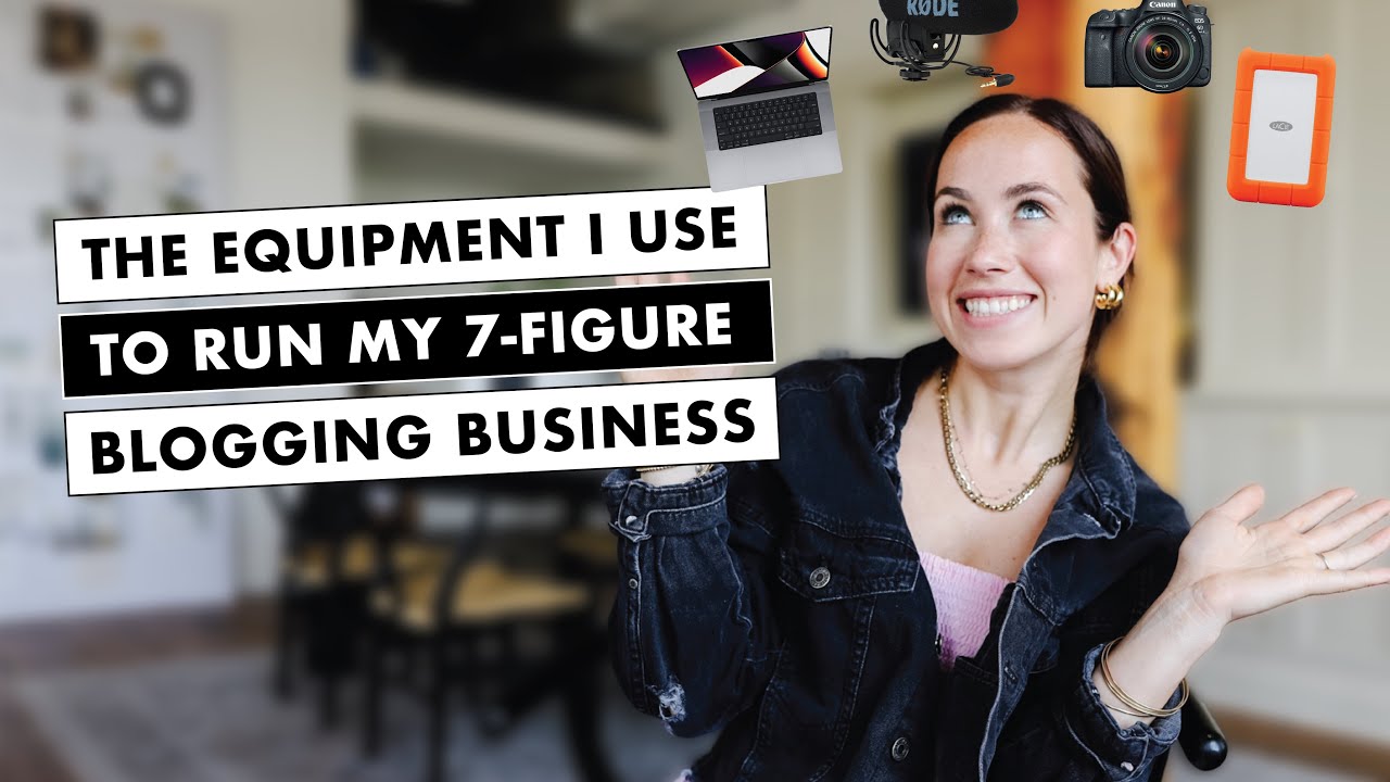My Blogging & Camera Equipment I Use! | Equipment to Run a Blogging Business
