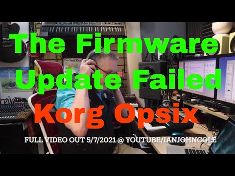 Korg Opsix Firmware Issue (Promo)