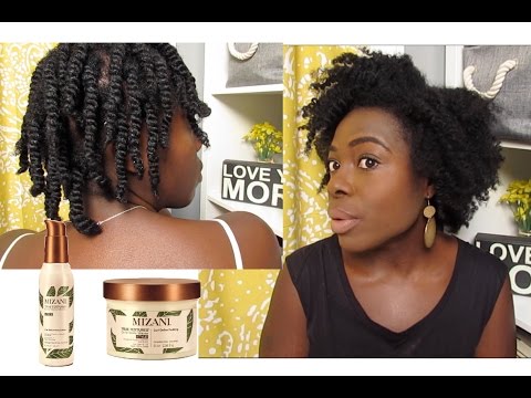 How Good Is The Mizani True Textures Line? + Twist Out Demo