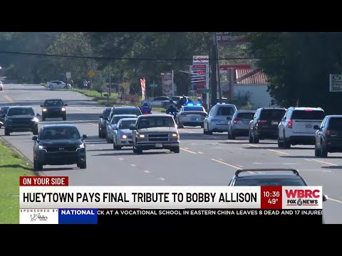Hueytown pays final tribute to Bobby Allison