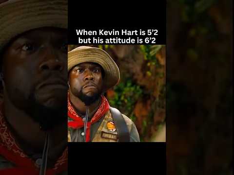 Kevin Hart: 5’2 Body, 6’2 Attitude 😂🔥