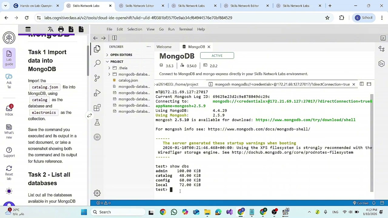 IBM Data Engineering capstone project module 2