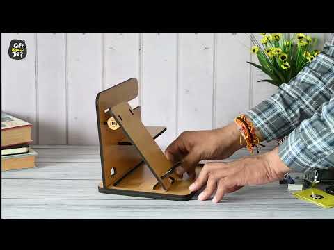 6 In 1 Desk Organizer & Docking Station, Gift for Him, Gift for Husband & Gift for Brother.