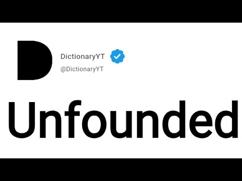 Unfounded Meaning in English