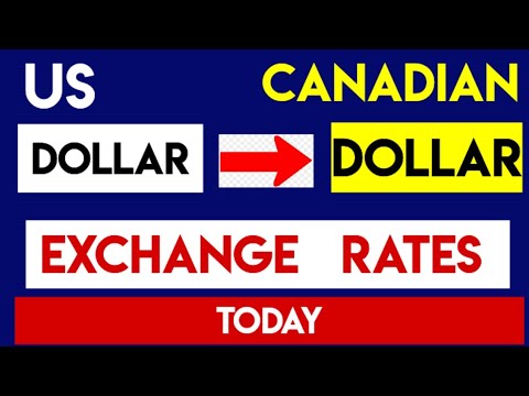 Best Rate US Dollar To Canadian Dollar USD to CAD Today