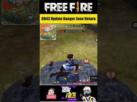 Finally Danger Zone is Returned in Free Fire OB 43 New Update 🤗