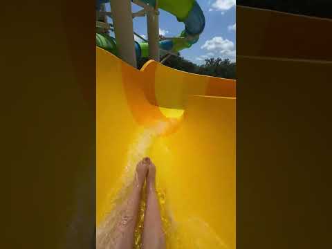 💦 Take a ride with us on Rooster Run! One of three water slides at our new River Country Water Park