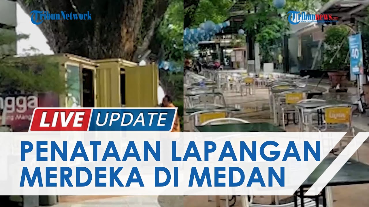 Revitalisasi Lapangan Merdeka Medan atau Merdeka Walk Dimulai, Pemilik ...