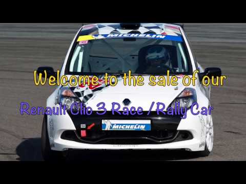 Renault Clio cup race - rally car for sale with mikeedge.co.uk