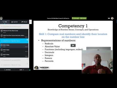 General Knowledge Test: Math Boot Camp 2.0