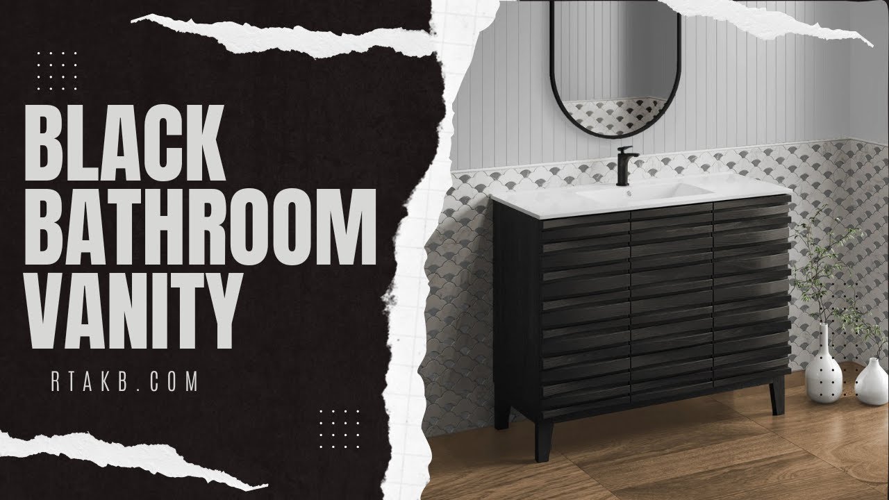 Black 36 inch Bathroom Vanity by swissmadison