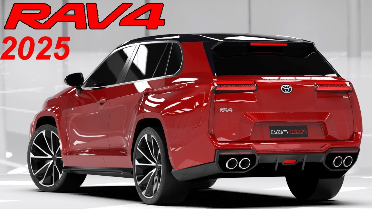 2025 Toyota RAV4 Gets an Alternative Design for the Parallel Universes ...