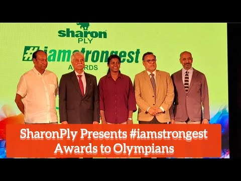 SharonPly presents #iamstrongest Awards to past Olympic Medal Winners | Indian Hockey | Olympics