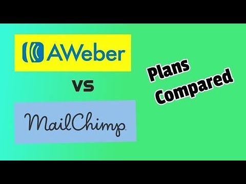 Aweber Vs Mailchimp Pricing Plans 2022 Compared Side by Side