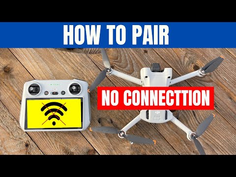 How do I connect DJI RC with DJI Mini 3 Pro? (No RC version)