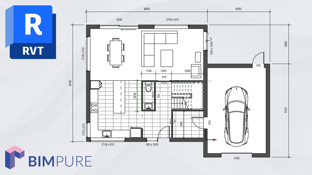 Revit 2026 Tutorial - Complete Floor Plan 🏠