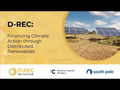 D-REC: Financing Climate Action through Distributed Renewables