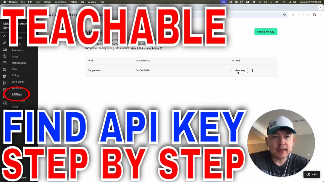 ✅ How To Find Teachable API Key 🔴