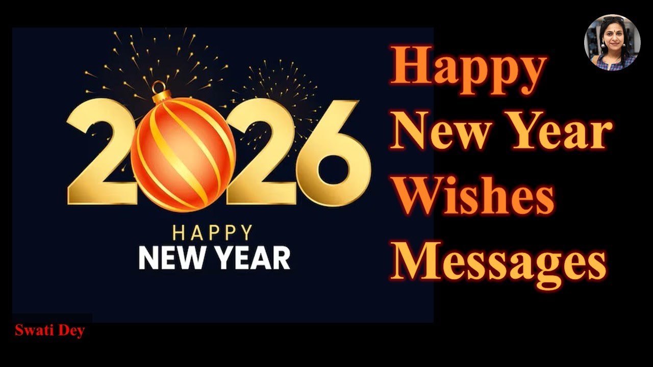Happy New Year 2026 Wishes 🌟 | New Year Messages, Greetings & Positivity