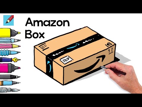 How to Draw an Amazon Box Real Easy – Shoo Rayner