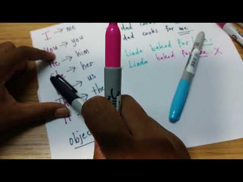 How to use ME, YOU, HIM, HER, US, THEM, IT
