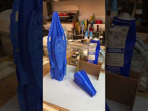 Putting together the nautilus submarine #3dprintingstudio