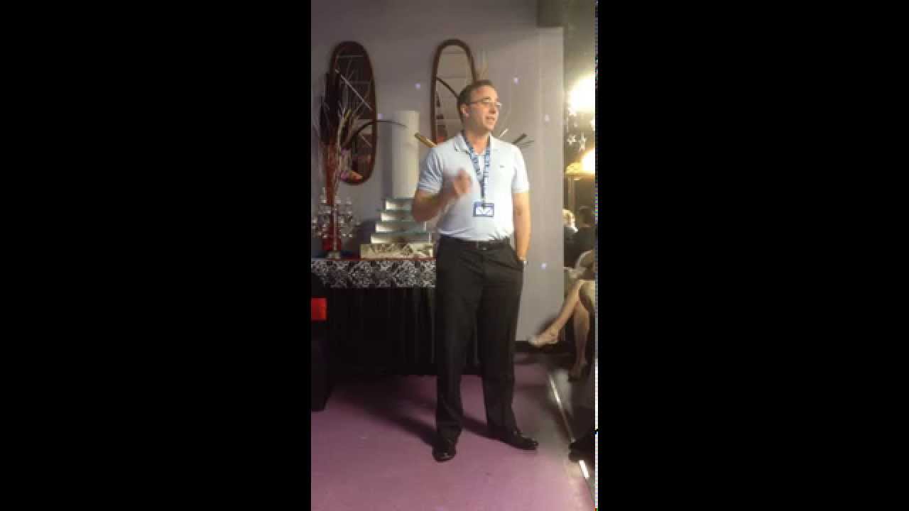 Jason Greif Introduces himself to a BNI Audience