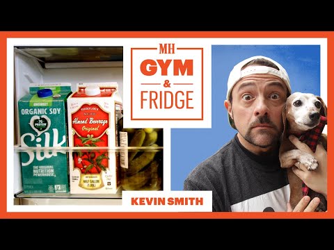 Kevin Smith Shows His Vegan Fridge & Home Gym | Gym & Fridge | Men's Health