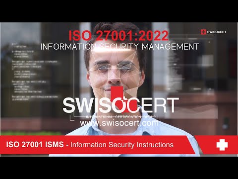 ISO 27001:2022 Information Security Management - ISO 27001 ISMS instructions for Certification