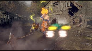 resident evil 4 remake mod SUPER SAIYAN GOKU-Instant transmission at ...