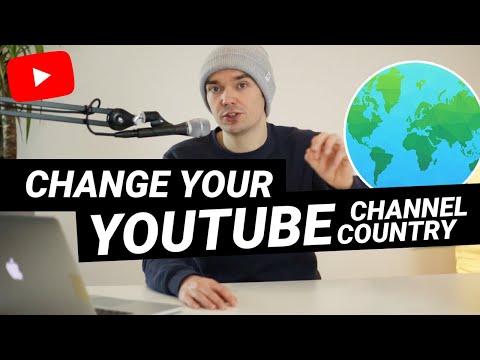How to Change Your YouTube Channel Country Of Residence