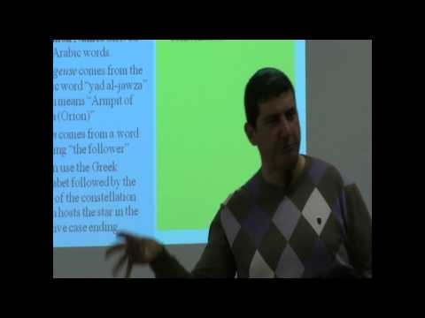 Lecture 2c (Star Names)