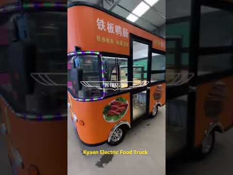 China's best-selling street food truck. Practical functional space design and variable appearance