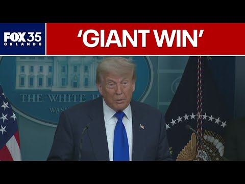 Trump speaks after Supreme Court birthright citizenship ruling