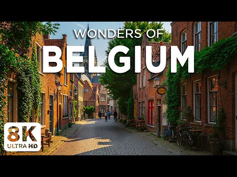 Wonders of Belgium - The Most Amazing Places in Belgium - 8K Video Travel