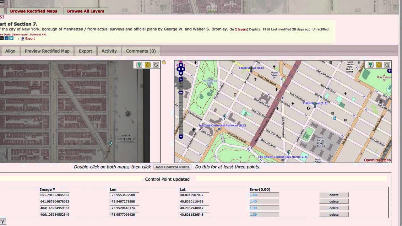 NYPL Map Warper Tutorial