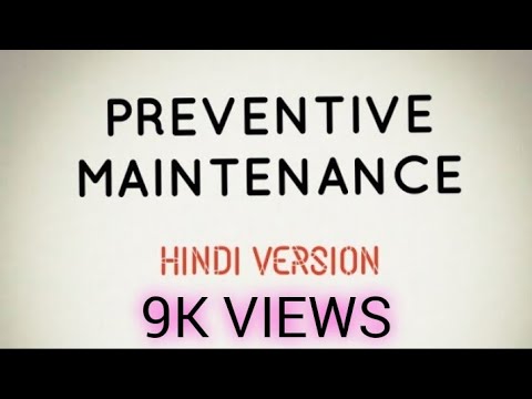 Preventive Maintenance in Hindi